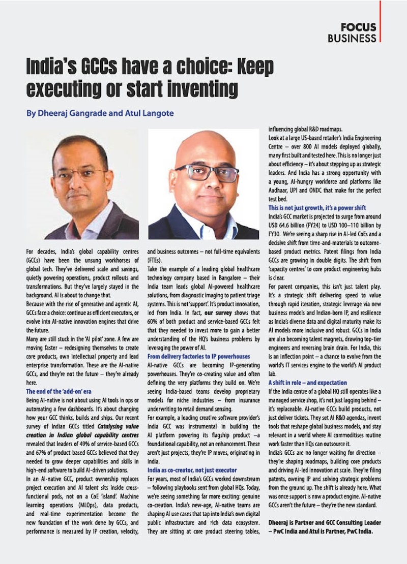 Global capability centres