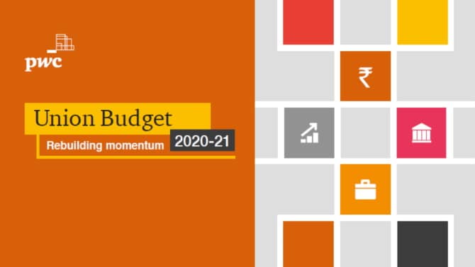 Union Budget 2020 announcements Various Sector - PwC India